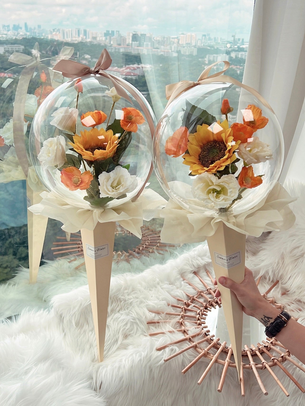 Sunny Balloon Bouquet
